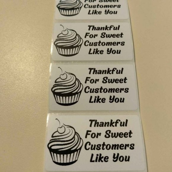 Hand Crafted | Office | 0 Sweet Customers Shipping Labels Thermal ...